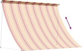 vidaXL Zatahovací markýza 200 x 150 cm [42037109] Barva: krémová