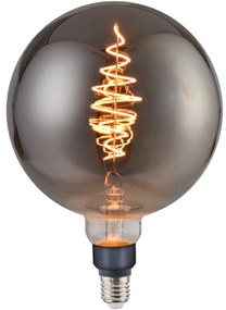 Nordlux LED žárovka Spiral Deco Globe E27 85W 1800K (kouřové sklo) LED žárovky sklo 2080302747