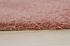 ITC, Metrážový koberec Sweet 11 růžový, na míru, šíře 4m, růžová, filc, dětský pokoj