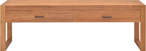 TV stolek 140 x 40 x 45 cm teakové dřevo 325273