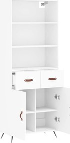 vidaXL Skříň highboard 69,5 x 34 x 180 cm kompozitní dřevo [3200489] Barva: Betonová šedá