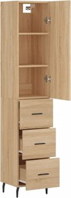 Skříň highboard dub sonoma 34,5 x 34 x 180 cm kompozitní dřevo 3198868