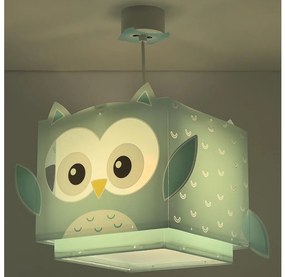 Dalber 64392 - Dětský lustr LITTLE OWL 1xE27/60W/230V