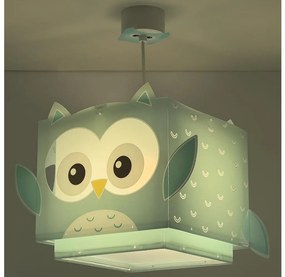 Dalber 64392 - Dětský lustr LITTLE OWL 1xE27/60W/230V