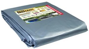 Plachta Procraft ST4x5 200g/m2 nepromokavá s oky 4x5 m stříbrná | ST4x5