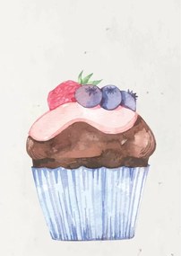 Plakát Ovocný muffin