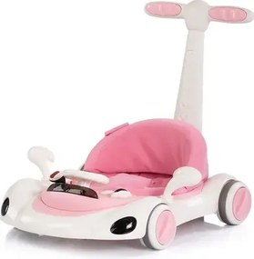 CHIPOLINO Chodítko interaktivní Happy Walker 5v1 Pink / do 12 kg / od