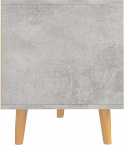 TV skříňka betonově šedá 90 x 40 x 48,5 cm kompozitní dřevo 326781