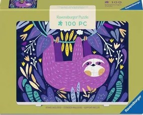 RAVENSBURGER Puzzle se stojánkem Veselý lenochod / 100 dílků / od 10 l