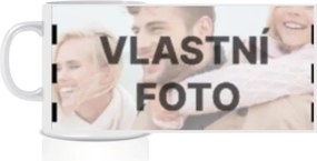 Personalizovaný klasický bílý keramický hrníček 300 ml s fotografií
