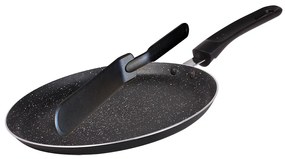 Pánev na palačinky s mramorovým povrchem 24cm BLACK 21059