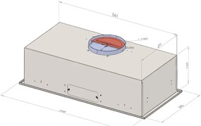 Kluge Odsavač par Kluge KOV5012BL