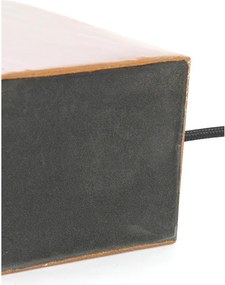 Oranžová kovová stolní lampa (výška 38 cm) Cardona – Light &amp; Living