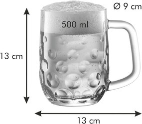 Tescoma Půllitr myBEER Salute!, 0,5 l