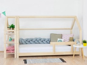 Benlemi Domečková skříňka KTERY pro postel Tery Zvolte barvu: Nelakovaná, Zvolte rozměr: 90 cm (pro postele o šířce 90 cm)