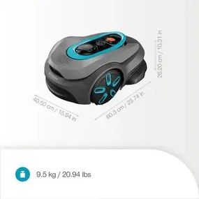 Gardena smart SILENO sense 19942-32 / Robotická sekačka / plocha až 60