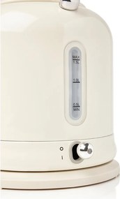 Krémová rychlovarná konvice z nerezové oceli 1,5 l Highclere – Haden