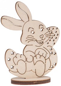 FK Dřevěná ozdoba (Velikonoční králíček) - 11x9 cm