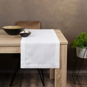UBRUS STELLA 2 40X140 CM BÍLÝ