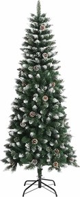 Umělý vánoční stromeček Zelená 180 cm PVC, plast a ocel 3395820