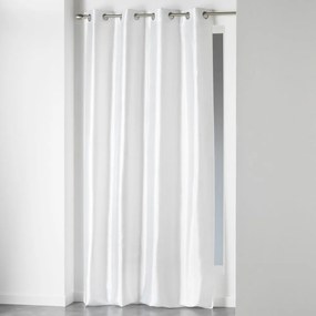 Bílý saténový závěs 140x240 cm Shana – douceur d'intérieur