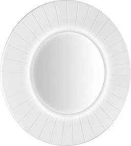 Sapho Lumiro - Zrcadlo s LED osvětlením, průměr 90 cm, matná bílá LR950-3131S