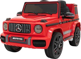 Ramiz Elektrické auto Mercedes AMG G63 pro děti červené + dálkové ovládání