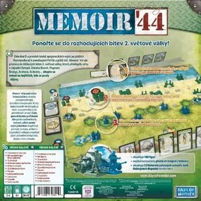Asmodee Memoir 44 / Počet hráčů: 2-2 / Délka hry: 45 minut / od 8 let