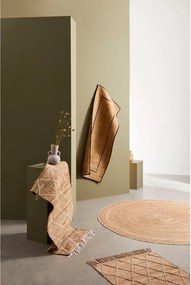 Bílý/v přírodní barvě ručně tkaný jutový koberec 70x140 cm Shaila – Bizzotto