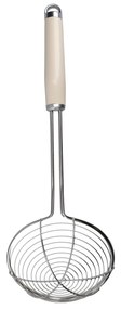 Naběračka drátěná 14 cm KitchenAid CORE LINE Mandlová KAG010OHACE