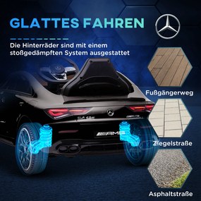AIYAPLAY dětské elektrické autíčko 12V dětské autíčko s dálkovým ovládáním, hudba, elektrické vozidlo se světlem, připojení USB/MP3, funkce zpětného …