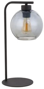 TK LIGHTING Stolní lampa - CUBUS 5102, 230V/15W/1xE27, grafit/černá