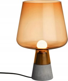 Stolní lampa Iittala Leimu hnědá 30x20 cm noční lampa elegantní E27 60W
