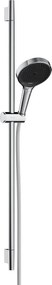 Hansgrohe Rainfinity, sprchová sada 130 3jet EcoSmart s tyčí S Puro 90 cm, chromová, HAN-28744000