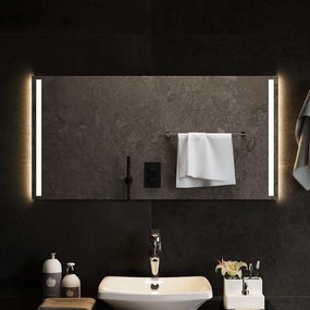 Koupelnové zrcadlo s LED osvětlením 40x70 cm