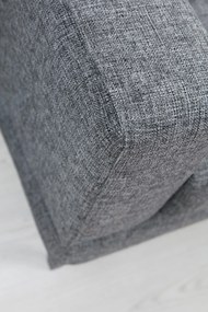 Hanah Home Dvoumístná pohovka NORDIC šedá 180 cm 560ARE1504
