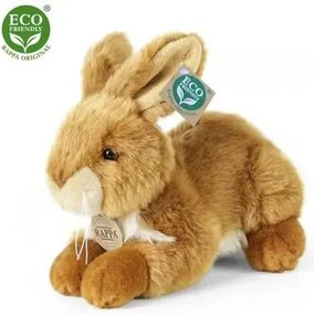 RAPPA Plyšový králík 23 cm / ECO-FRIENDLY / od 0 měsíců