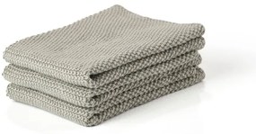 Bavlněné utěrky v sadě 3 ks 27x27 cm – Zone