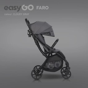 Sportovní kočárek EasyGo Faro Cloudy Gray