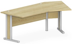 Artspect 103-M2010-P - Stůl pracovní, podnož  200x100cm - Bílá