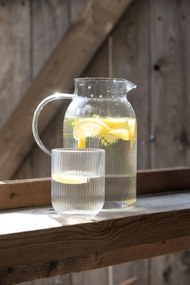 Sklenice Evie Ripple Clear 10 cm Wikholm Form