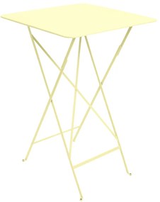Fermob Skládací vysoký stolek BISTRO 71x71 cm - Frosted Lemon