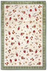 Villeroy & Boch Kusový koberec Toy's delight se střiženým vlasem 106218 Green, Multicolor, 160x230, zelená, obývací pokoj
