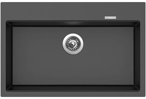 Set Sinks MAXIMO 780 Metalblack + baterie Sinks LEGENDA S Metalblack