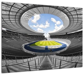Skleněný obraz - fotbalový stadion (70x50 cm)