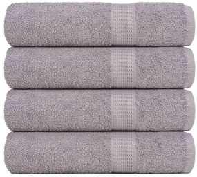 Ručníky do sprchy FROGN 4 ks šedé 70 x 140 cm 360 g/m² 136834