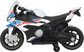 LEAN CARS Elektrická motorka na baterii BMW S1000RR 2156 bílá