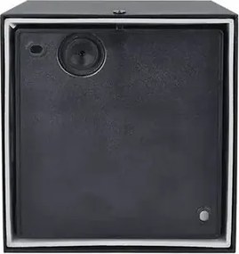 Solight LED venkovní nástěnné osvětlení Terni černá / 12W / 560lm / 30