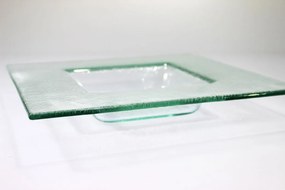 BDK-GLASS Skleněná miska čirá - 27x27cm