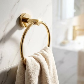 Rea Rea, Koupelnový věšák Ring 6610 Modern Gold, REA-66001